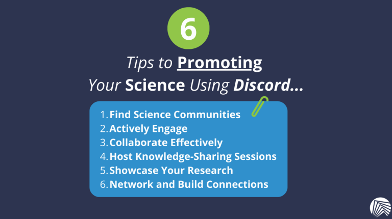 Promoting Science on Discord in 6 Steps